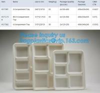 China Biodegradable Compostable Sugarcane Bagasse Plates 900ml Eco Friendly Disposable Tableware for sale