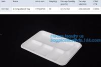 China Biodegradable Compostable Sugarcane Bagasse Plates 900ml Eco Friendly Disposable Tableware for sale
