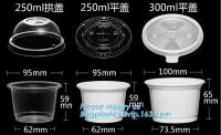 China PLA Eco Friendly Biodegradable 900ml Food Container with Lid Corn Starch Material for sale