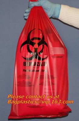 China Clinical supplies, biohazard,Specimen bags, autoclavable bags, sacks, Cytotoxic Waste Bags for sale