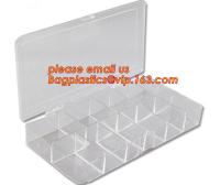 China Plastic Storage Box with 15 Removable Compartments Tool Container 200x150x50mm for sale