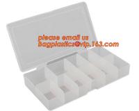 China Multifunctional Transparent Plastic Storage Box with 8 Compartments for Screws and Small Parts for sale