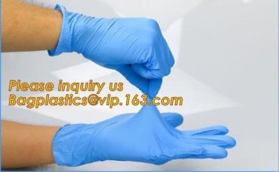 China Protective gloves nitrile/disposable nitrile gloves,3.5g 4.0g 4.5g 5.0g Blue bulks Nitrile Glove/cheap nitrile gloves/di for sale