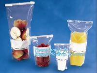 China Sterile Polyethylene Sampling Bags 120mL with Flat-Wire Closures for Sample Collection for sale