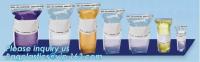 China Sterile Polyethylene Sampling Bags 120mL with Flat-Wire Closures for Sample Collection for sale