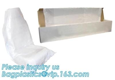 China durable full set disposable car seat cover/plastic steering wheel cover, Auto Consumable Paint masking film Disposable c for sale