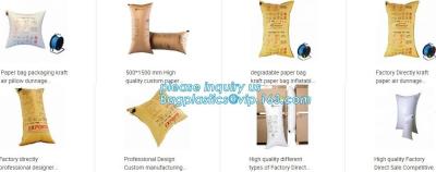 China Air pillow dunnage bag for container, container pillow gap air dunnage inflatable bag for transportation, bagplastics for sale