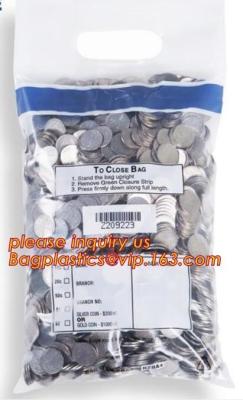 China Strong adhesive seal tamper proof safety deposit package plastic bank bag, Bank Tamper Evident Security Bag/Secure Couri for sale