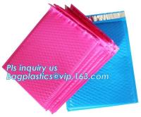 China Custom Poly Bubble Mailer Envelopes Self Adhesive Waterproof 50-90 Micron Thickness for sale