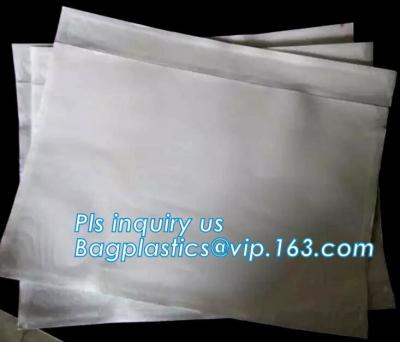 China big size poly packing list envelop with pocket, PACKING LIST ENCLOSED FOR MAILING BAGS, SELF ADHESIVE PACKING LIST FLAT for sale