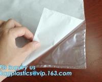 China PE Self-Adhesive Packing List Document Envelope 30-80 Micron Waterproof Dustproof for sale