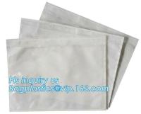 China PE Self-Adhesive Packing List Document Envelope 30-80 Micron Waterproof Dustproof for sale