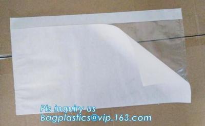 China TNT DHL shipping packing list document envelopes, packing list padded envelope, tamper proof express use plastic packing for sale