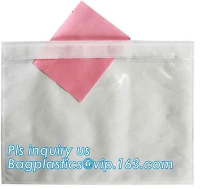 China TNT DHL shipping packing list document envelopes, packing list padded envelope, tamper proof express use plastic packing for sale