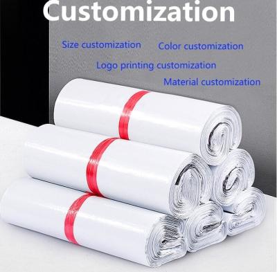 China Eco Friendly Custom Printed Pink Postal Poly Mailer Envelopes Mailing Bags, BIODEGRADABLE, COMPOSTABLE, CORN STARCH, PAC for sale