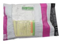 China Eco Friendly Custom Printed Pink Postal Poly Mailer Envelopes Biodegradable Compostable Corn Starch 50 Micron for sale