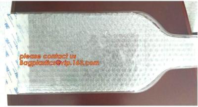 China Anti-Shock Reusable Plastic PVC Inflatable Bubble Liner Protective Pac Red Wine Bags Protector For Fragile bagease pack for sale