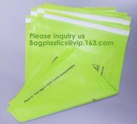 China Biodegradable Compostable PLA Poly Mailer 35-80 Micron Custom Size Shipping Bag for sale