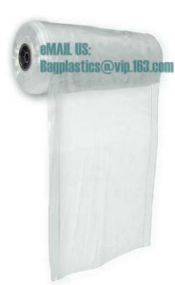 China PE film on roll, laundry bag, garment cover film, film on roll, laundry sacks for sale