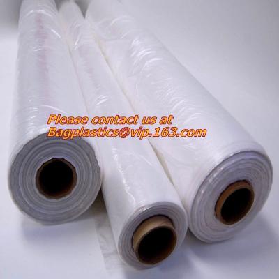 China Clear Lay-Flat Poly Tubing on Rolls, Black Conudctive Poly Tubing on Rolls and Antistatic Poly Tubing on Rolls for sale