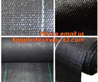 China Pheavy duty pp woven weed killer mat, PP woven weed killer cloth weed mat, PP ground cover,weed barrier Fabrics, weed ma for sale