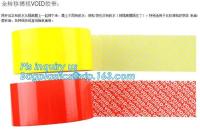 China Tamper Evident Void Open Security Tape High Performance BOPP 48mm x 100m for sale