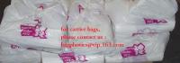 China 100% Biodegradable Compostable Trash Bags 13 Gallon 0.05mm Thick T-Shirt Shopping Bags for sale