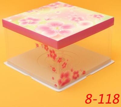 China Disposable Clear/transparent Sandwich/cake Plastic Food Container/box/packaging,cheap cake boxes with clear window,custo for sale