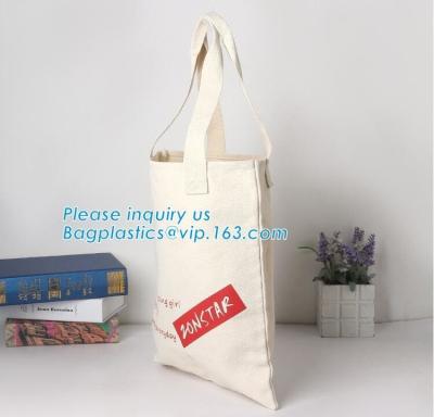 China custom printed cheap natural canvas tote bag,Customize print reusable eco friendly cotton canvas tote bag bagease pack for sale