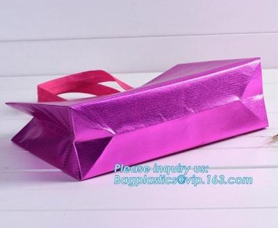 China CMYK printing, Gravure printing,Offset printing, Screen printing, etc, Custom PMS Color Printed Laminated Handbag Shoppi for sale