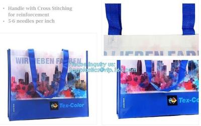 China Promotional reusable eco d-cut non woven bag, Factory Price High Quality Laminated PP non woven bag laminated, BAGEASE for sale