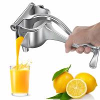 China Stainless Steel Manual Lemon Squeezer 14.2x25cm Hand Press Fruit Juicer Kitchen Tool for sale