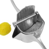 China Stainless Steel Manual Lemon Squeezer 14.2x25cm Hand Press Fruit Juicer Kitchen Tool for sale
