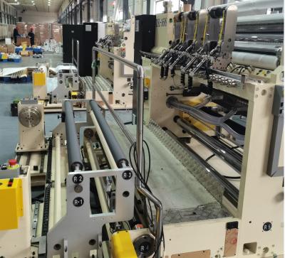 China Máquina de reviravoltar de corte de braço independente de controle PLC 380V AC 20KVA à venda