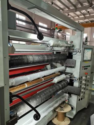 Cina 5 bar di pressione di interfaccia Slitter Rewinder Machine Colorato touch screen in vendita