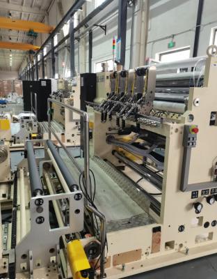 Cina PET Min. 1,5 μm Spessore Autonomo Arm Slitting Rewinder Machine in vendita