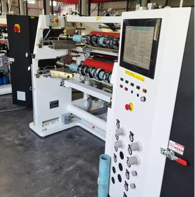 China Grote touchscreen menselijk besturingssysteem snijmachine stalen spoel snijmachine Te koop