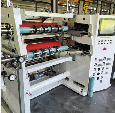 China Grote touchscreen menselijk besturingssysteem snijmachine stalen spoel snijmachine Te koop