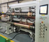 China Separator Materials With Large Touch Screen Human-Machine Operating System Slitting Machine Steel for sale