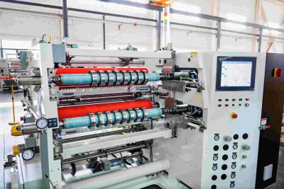 China Rewindermachine Substraat PET+Cu OPP+Cu lengtesnijmachine for sale