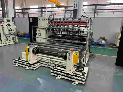 Cina DSL-1650S Slitting Rewinder Machine per materiali di separazione delle batterie con grande schermo touch in vendita