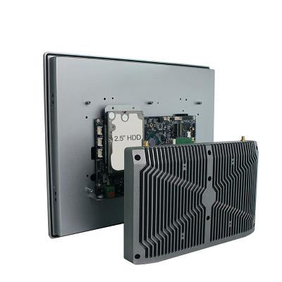 Cina IP65 ha incastonato lo SSD a 15 pollici TPM 2,0 del pc J1900 4G RAM 64GB del pannello di acciaio inossidabile in vendita