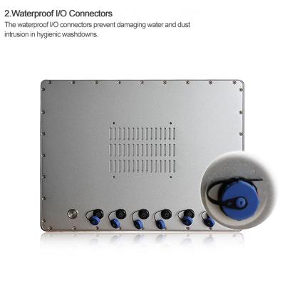 Cina Industriale tutto del centro I5 in una dimensione Ip66 del PC 15in dello schermo attivabile al tatto impermeabile in vendita