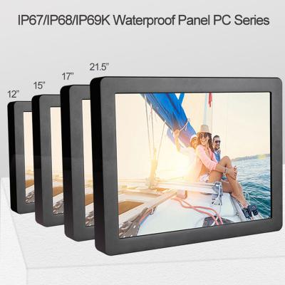 Cina Hmi Vesa Industrial Panel Mount Pc, computer del pannello di tocco di tocco di Ip69k in vendita