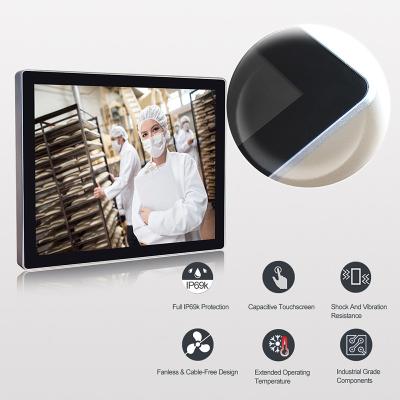 Cina Pc industriale Fanless principale a 19 pollici del pannello di tocco di I3-6100U Ip69k per IoT in vendita