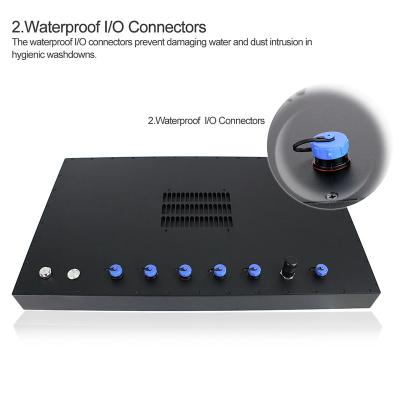 Cina Il PC a 21,5 pollici Linux Fanless del pannello dell'OEM X86 IP69K ha incastonato per all'aperto in vendita