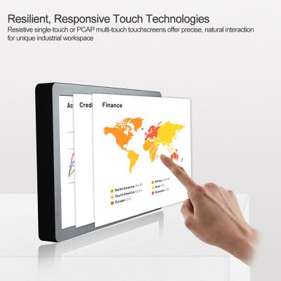 Cina pc impermeabile del touch screen di 4G LTE, industriale a 21,5 pollici tutto in un computer in vendita