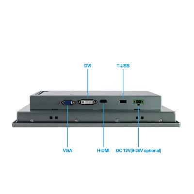 Cina Dimensione a 12 pollici industriale capacitiva dello schermo video del touch screen 1280x800 in vendita