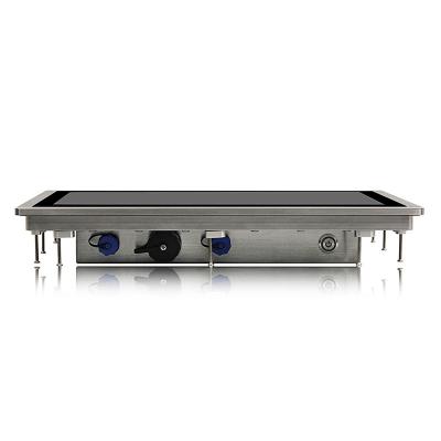 Cina Touch screen industriale lavabile 400cd/m2 incastonato esposizione VGA DVI di IP69K in vendita