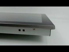 17inch χωρητικό όργανο ελέγχου αφής βιομηχανικό με τη φωτεινότητα 400 24VDC επίδειξης